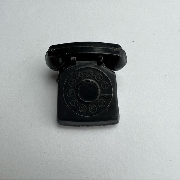 Barbie | Toys | Vintage Barbie Accessory 96s Black Rotary Phone ...